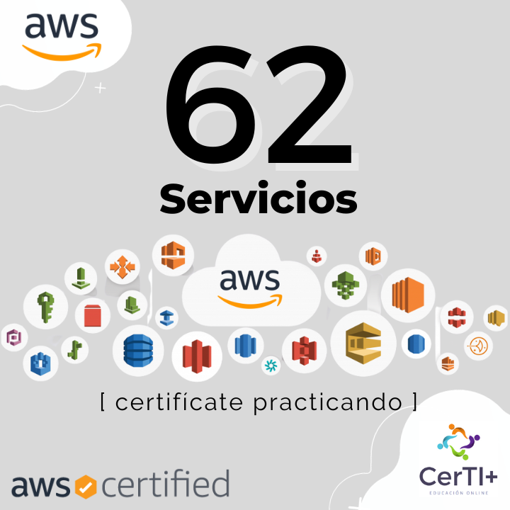 Curso AWS Data Engineer + Cloud Practitioner (Doble Certificación) – CerTI+