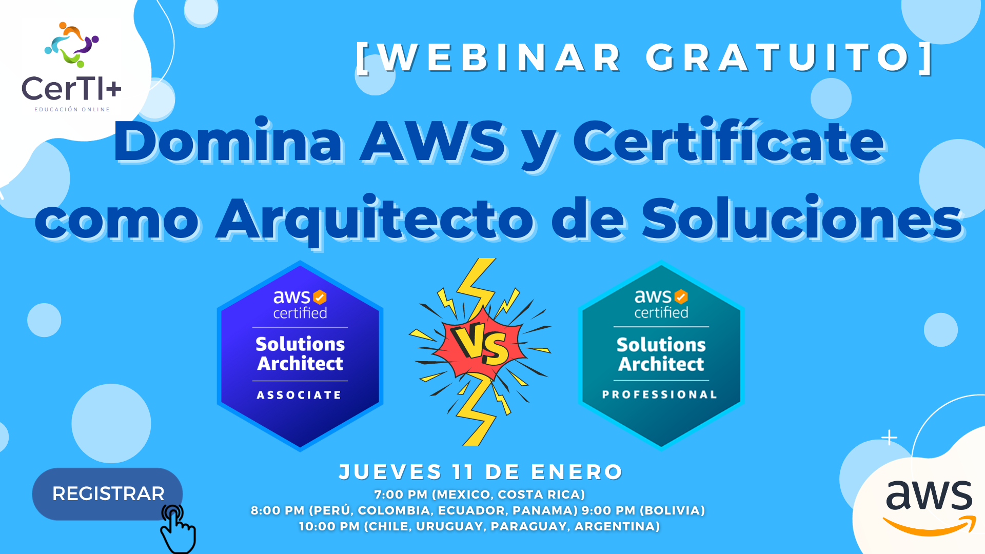 Certificacion AWS Cloud Practitioner – CerTI+ Certificacion AWS Cloud Practitioner – CerTI+