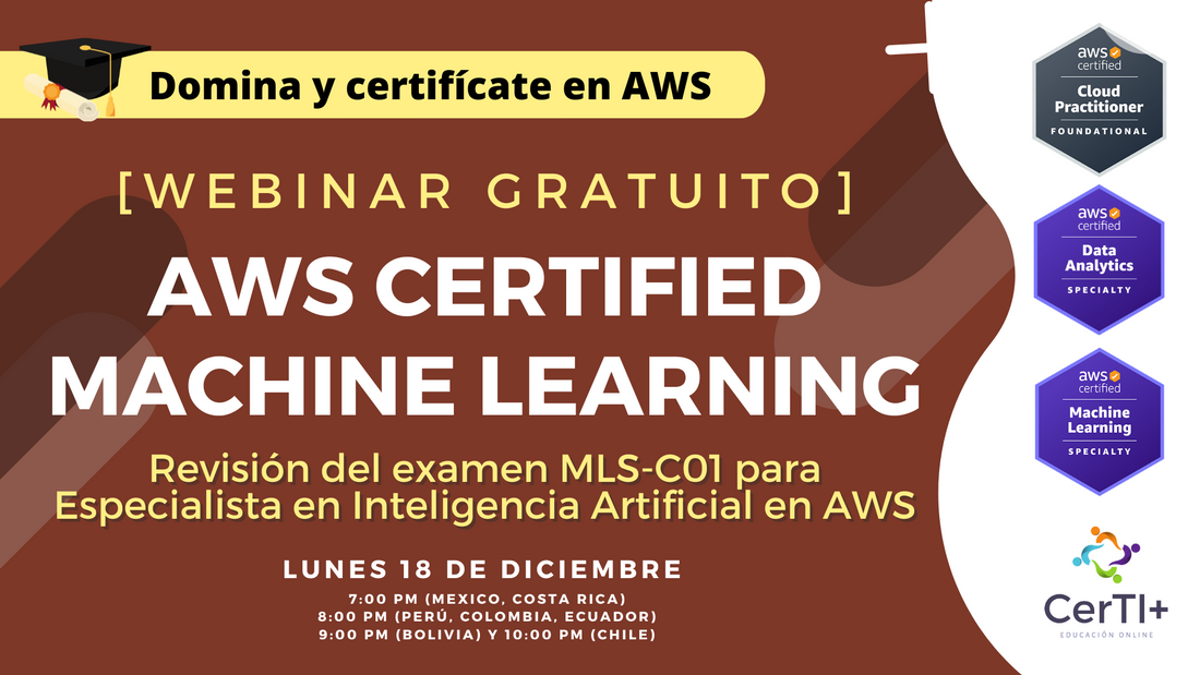 Certificacion AWS Machine Learning – CerTI+