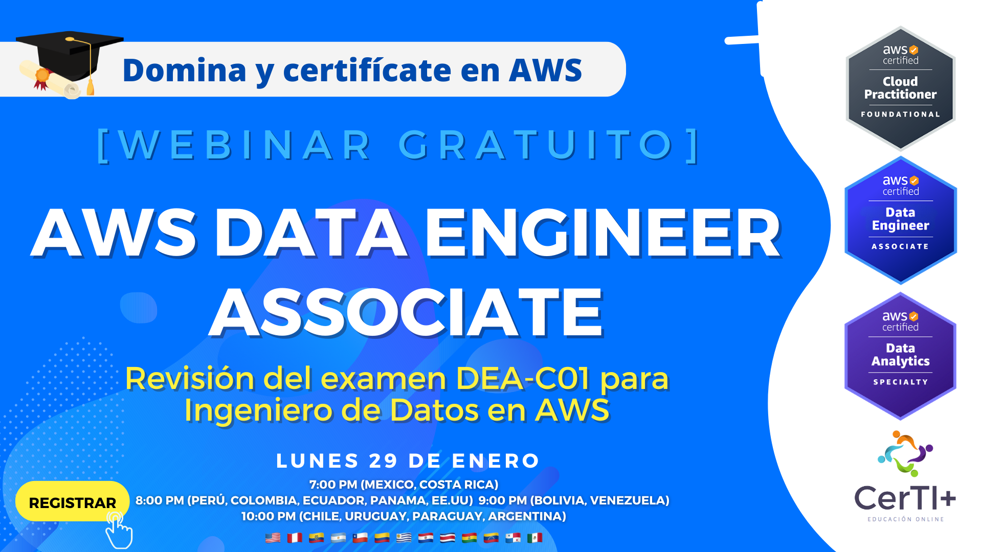 Certificacion AWS Data Analytics – CerTI+