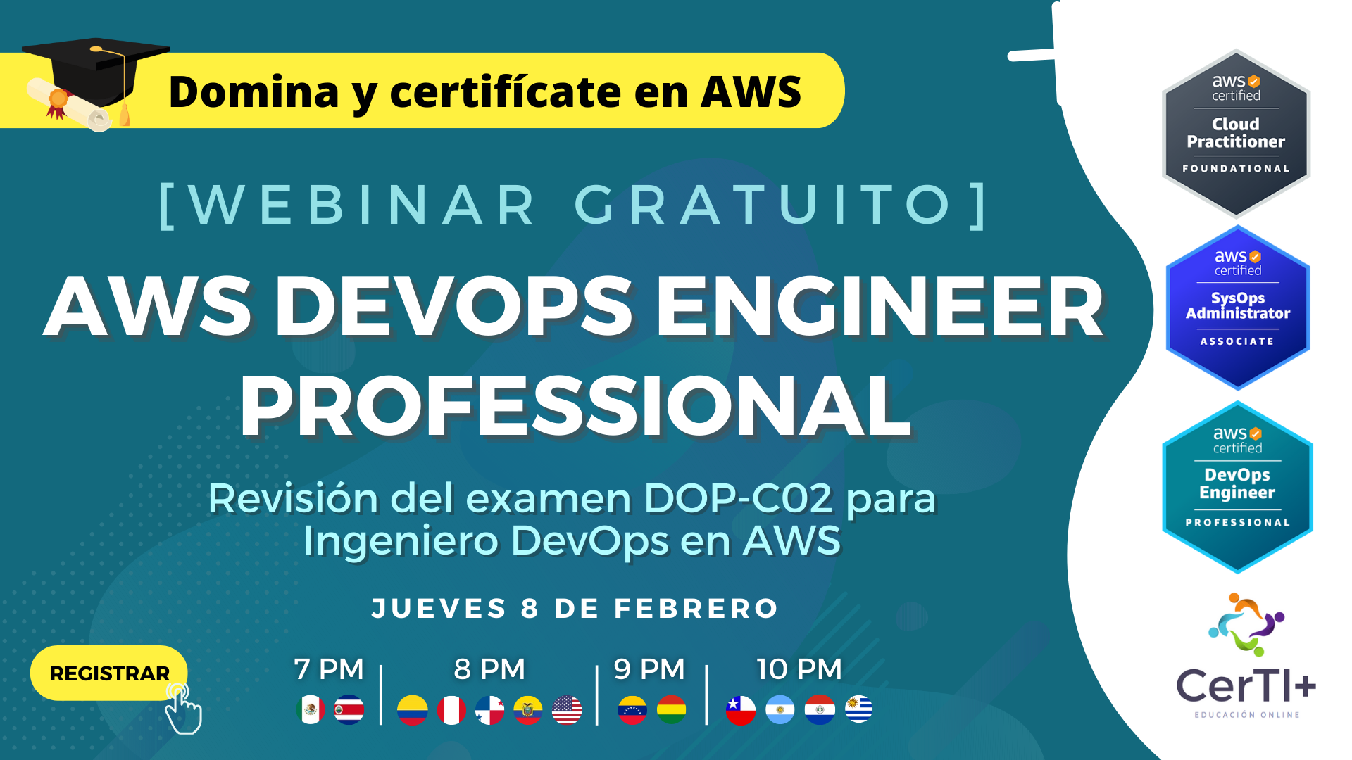 Certificacion AWS DevOps Engineer – CerTI+