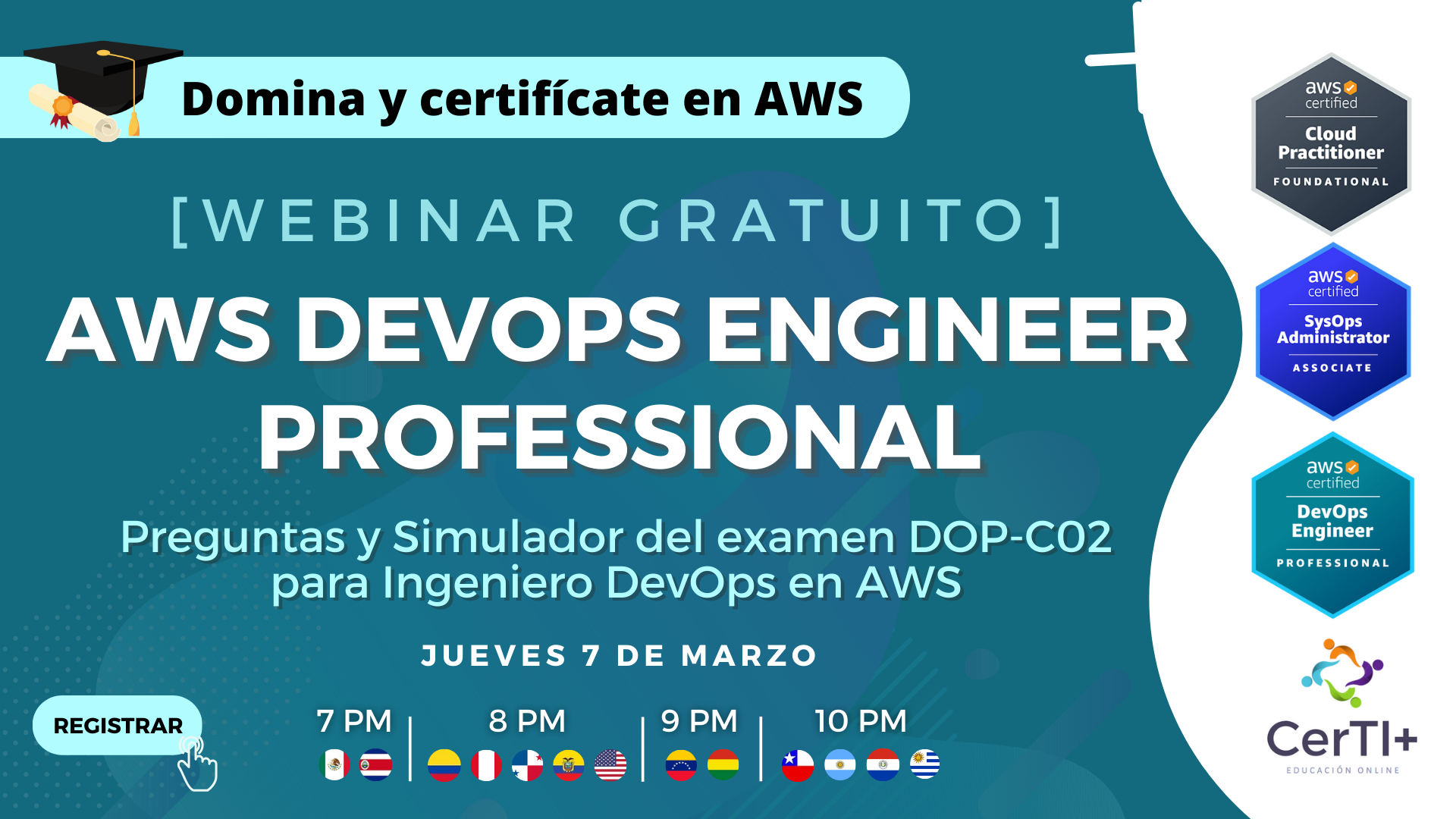 Certificacion AWS DevOps Engineer – CerTI+
