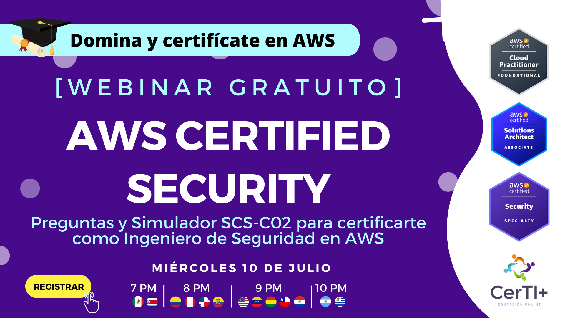 Certificacion AWS Security – CerTI+