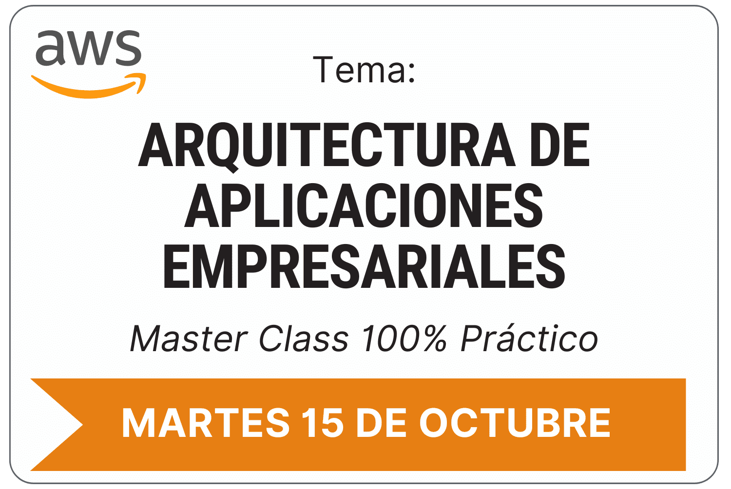 Master Class AWS – CerTI+
