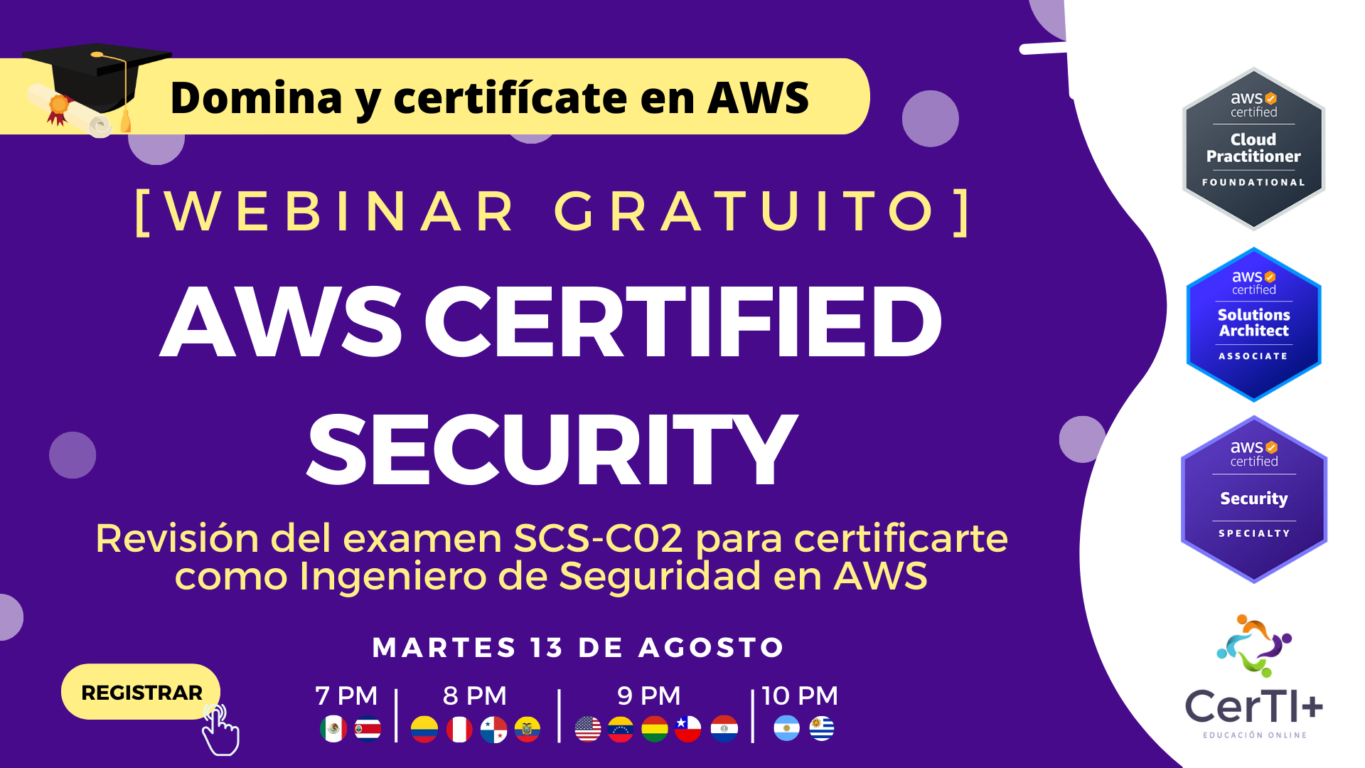 Certificacion AWS Security – CerTI+