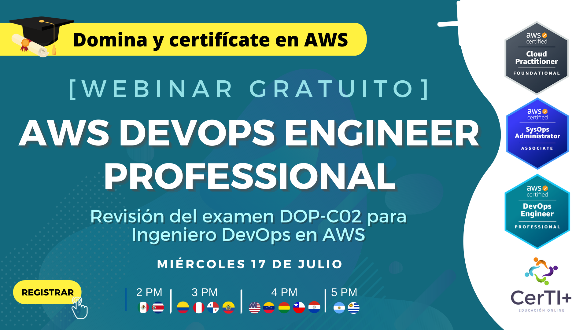 Certificacion AWS DevOps Engineer – CerTI+