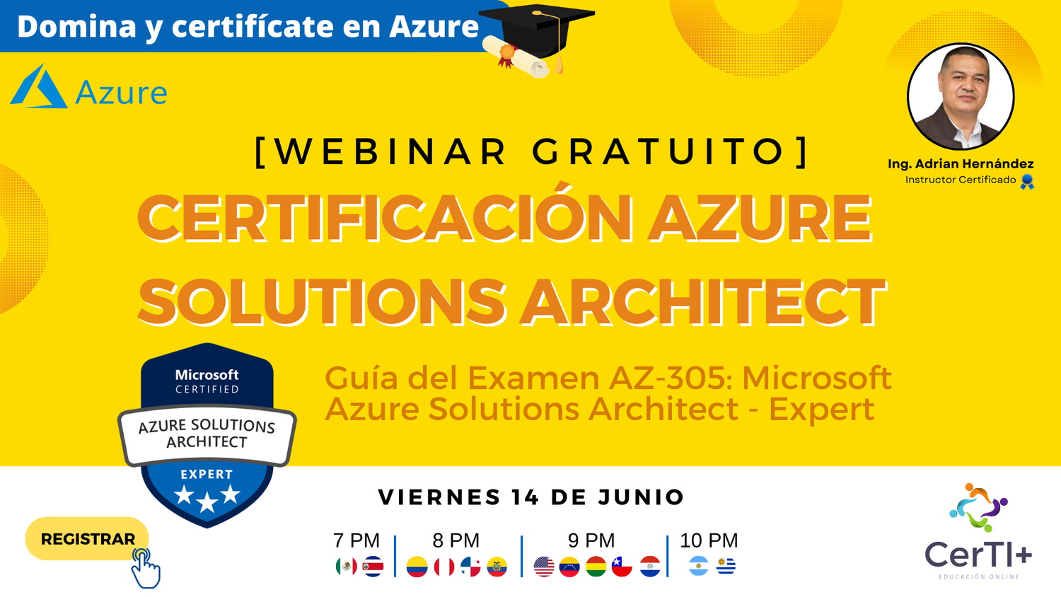Certificacion Azure Solutions Architect – CerTI+