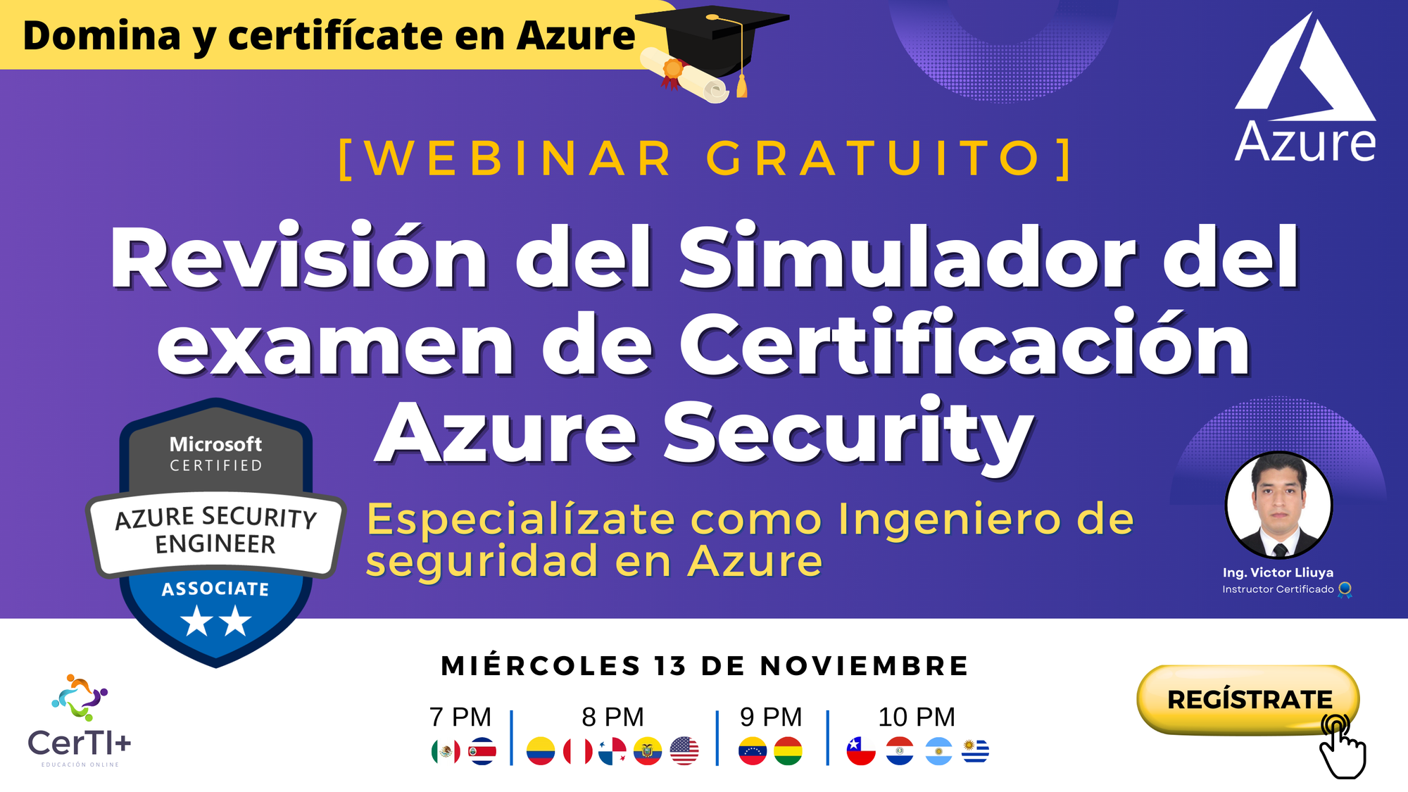 Certificacion Azure Security Engineer – CerTI+