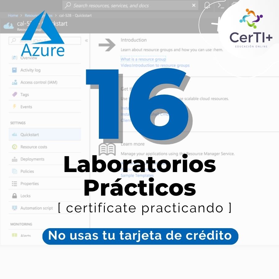 Curso Azure Fundamentals + Developer (Doble Certificación) – CerTI+
